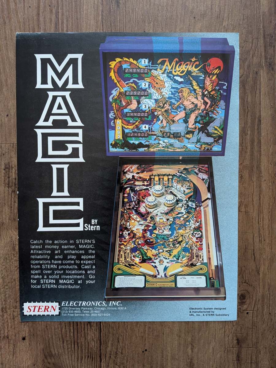Magic flyer - London Pinball